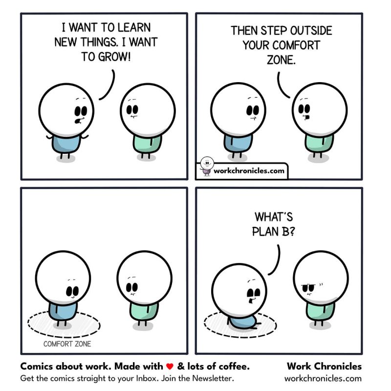 Comfy comfort zones – Andrew Mina